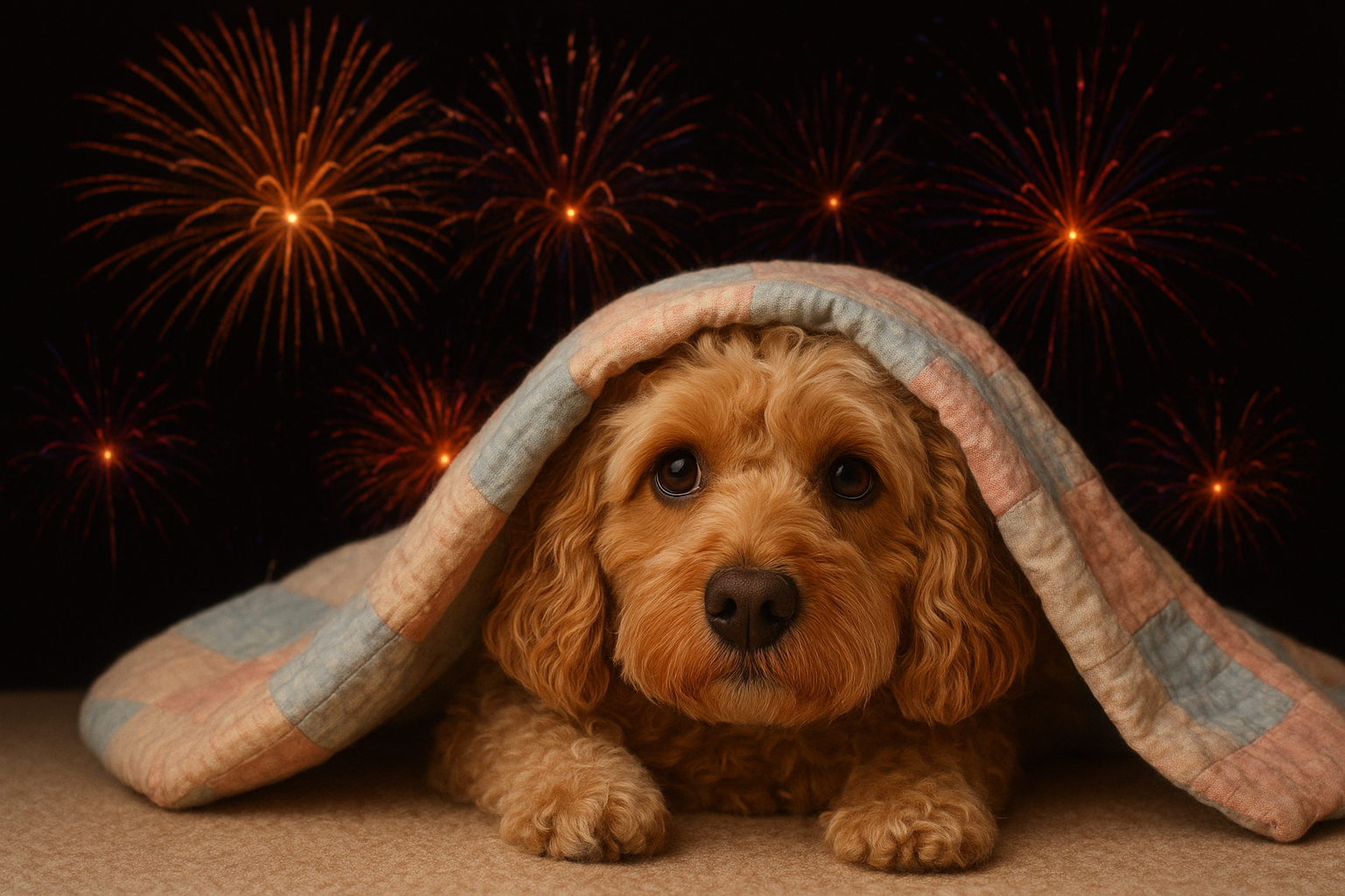 How To Support Your Dog During Firework Season – Sewn By Laura